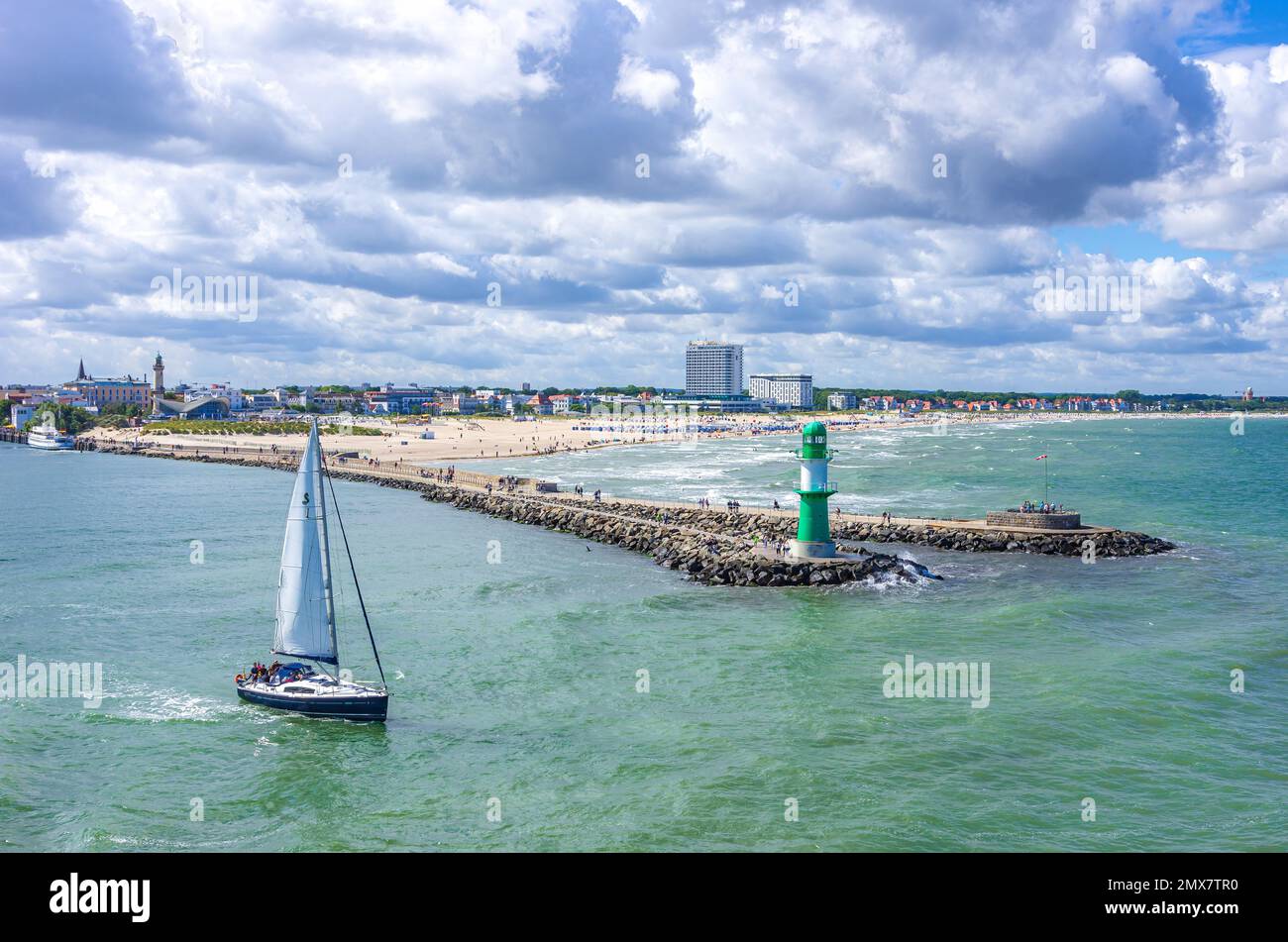 Warnemünde beach rostock germany hi-res stock photography and images ...