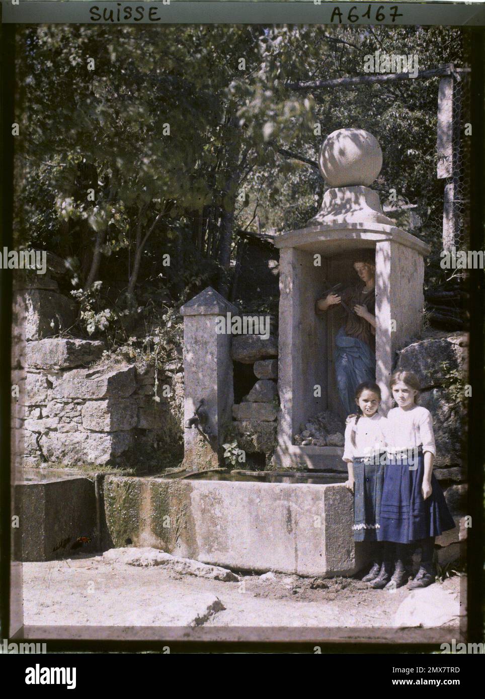 Statue christianity sculpture hydraulic installation fountain religion ...