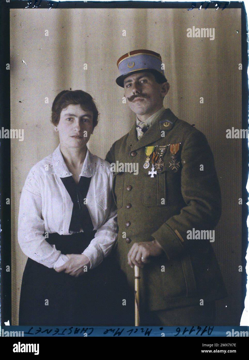 Property of Albert Kahn, Boulogne, France the operator Etienne Edmond ...
