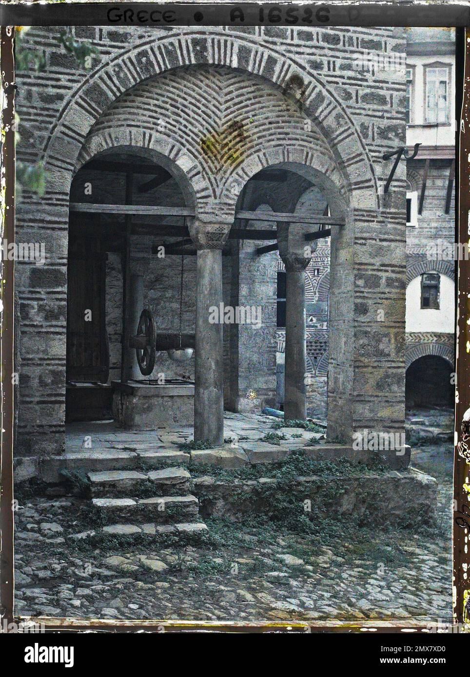 The Hilandar monastery, Greece , 1918 - Greece - Fernand Cuville ...