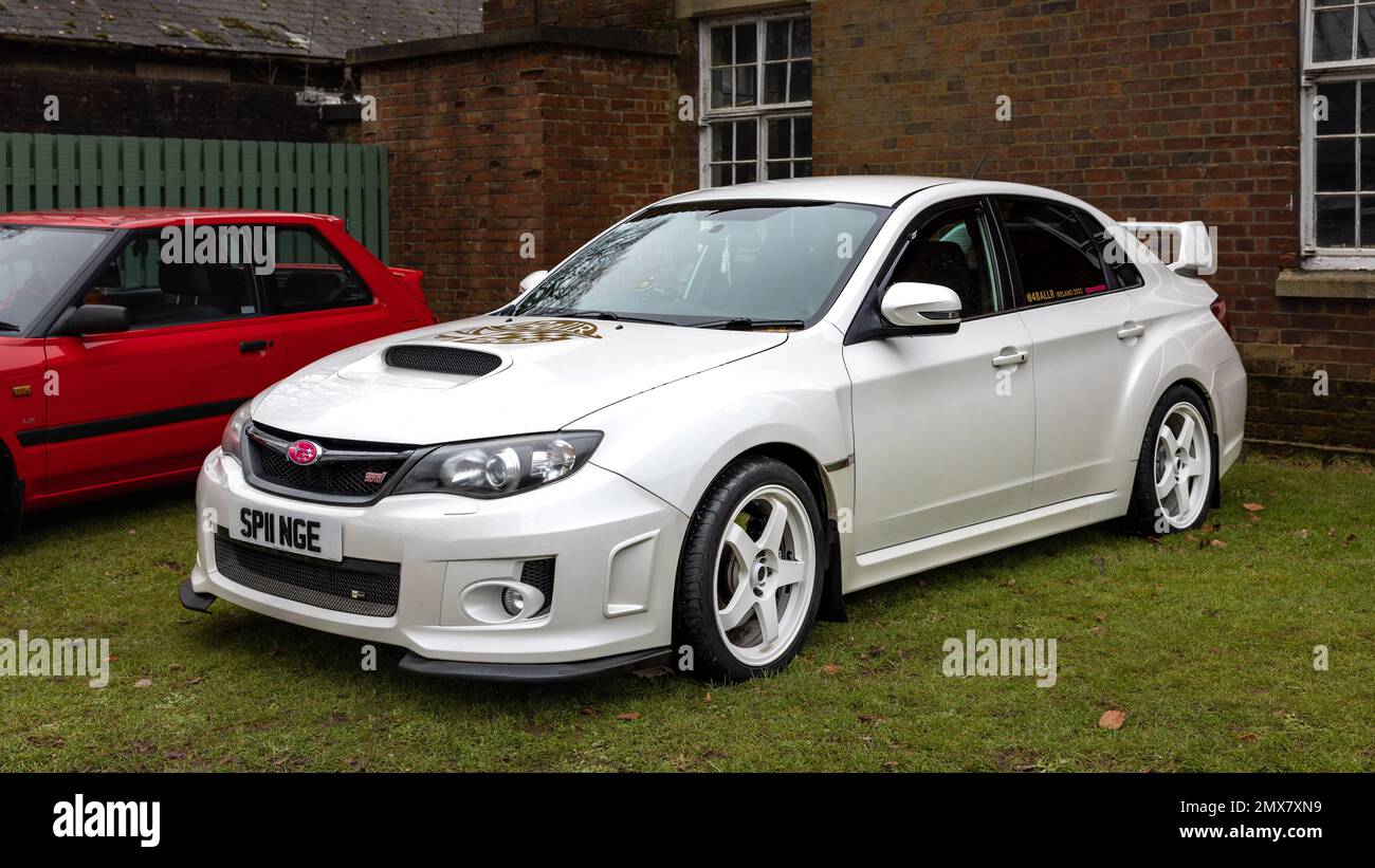 2011 Subaru WRX STI, on display at the Japanese Assembly held at ...