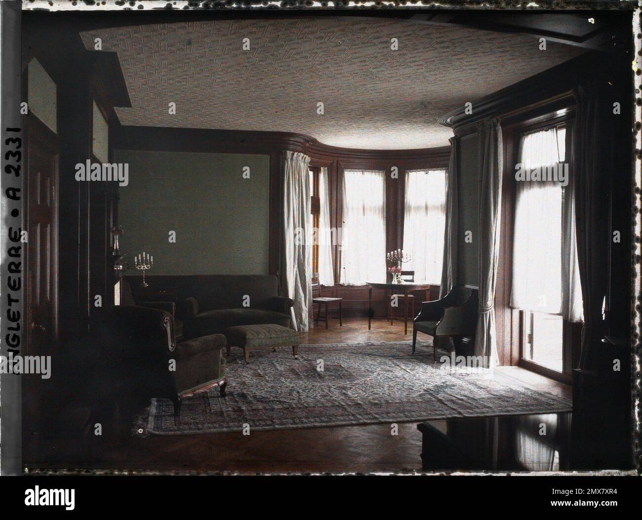 Carbis Bay, England a room in the Albert-Kahn villa , 1913 - England ...
