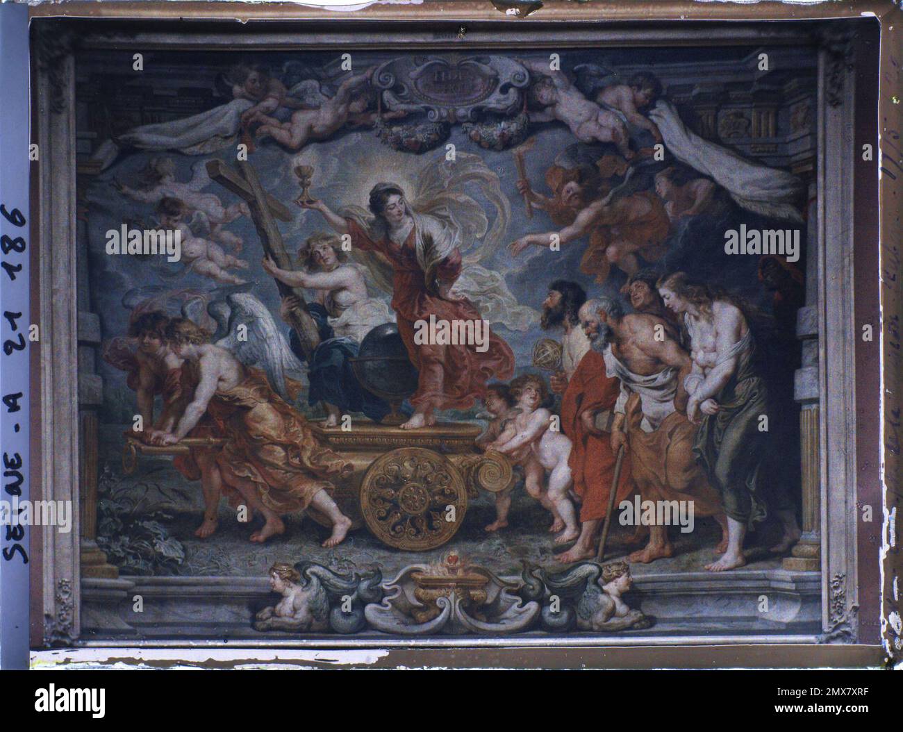 Paris (1st arr.), France the triumph of the Eucharist, Rubens, Louvre ...
