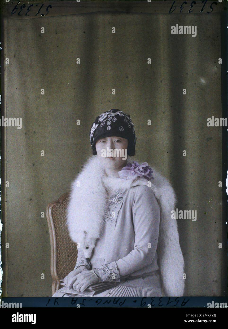 Property of Albert Kahn, Boulogne, France The Princess of Korea Yi Pang ...