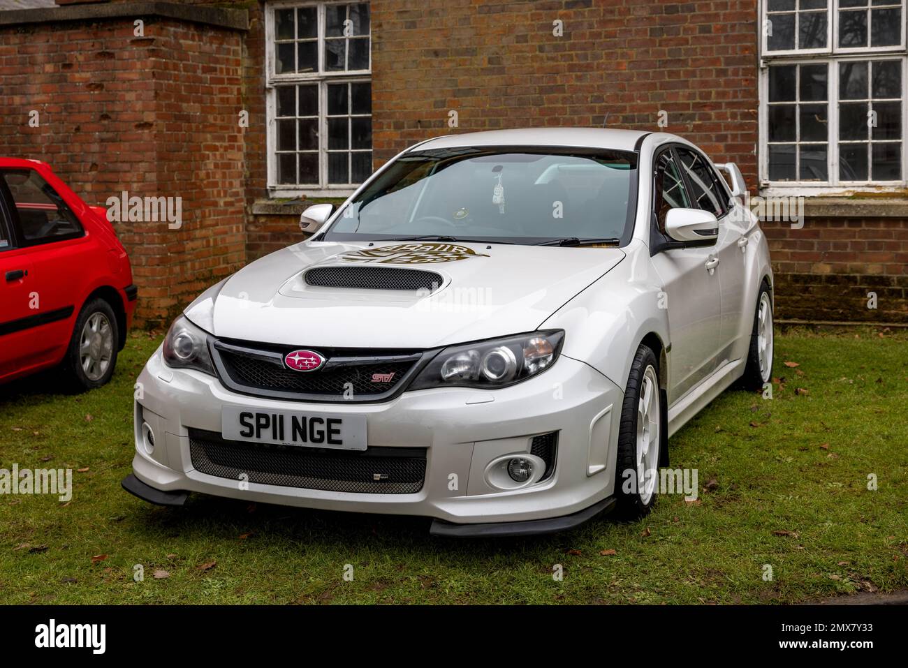 2011 Subaru WRX STI, on display at the Japanese Assembly held at ...