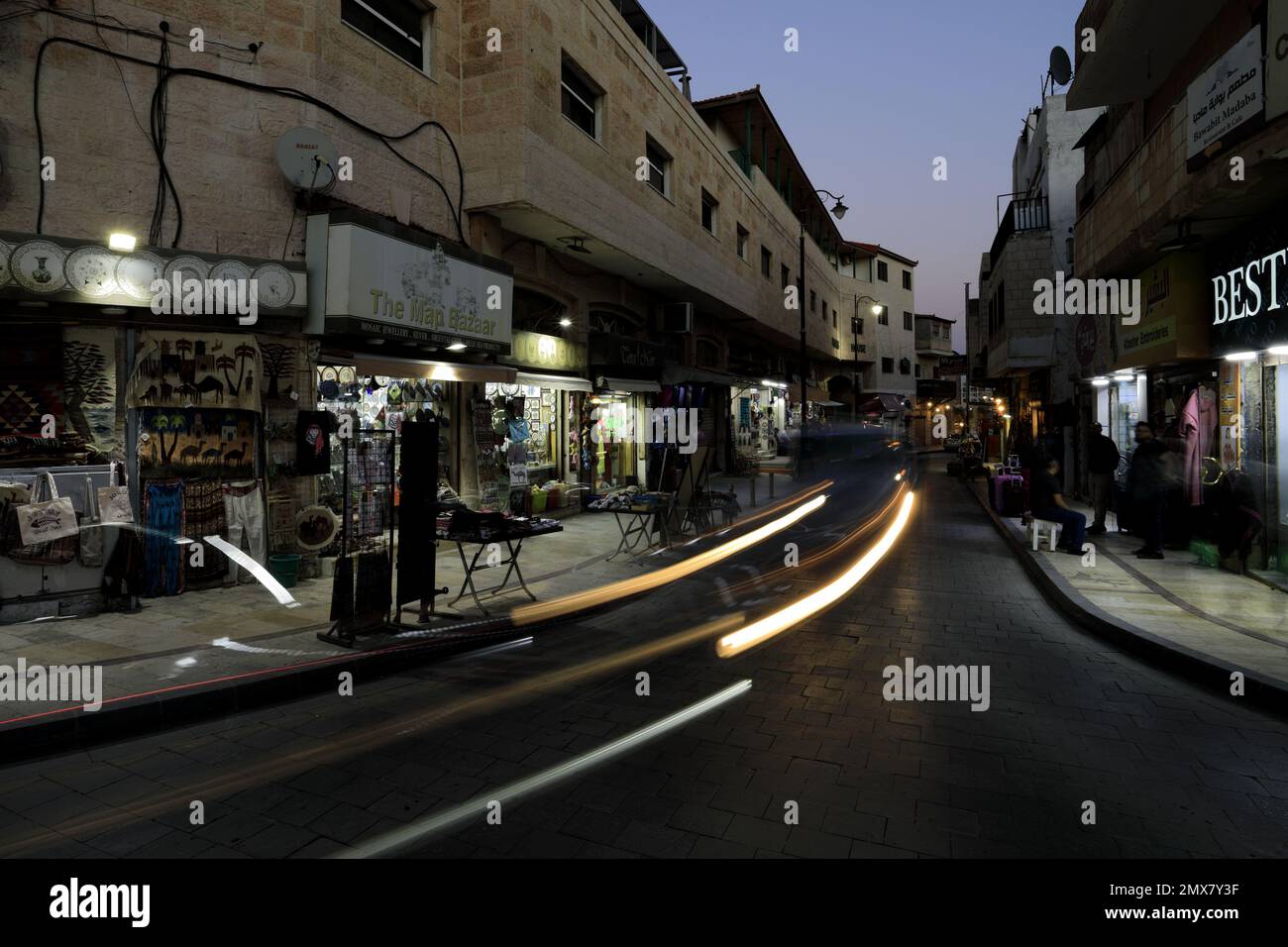 Downtown madaba at night hi-res stock photography and images - Alamy
