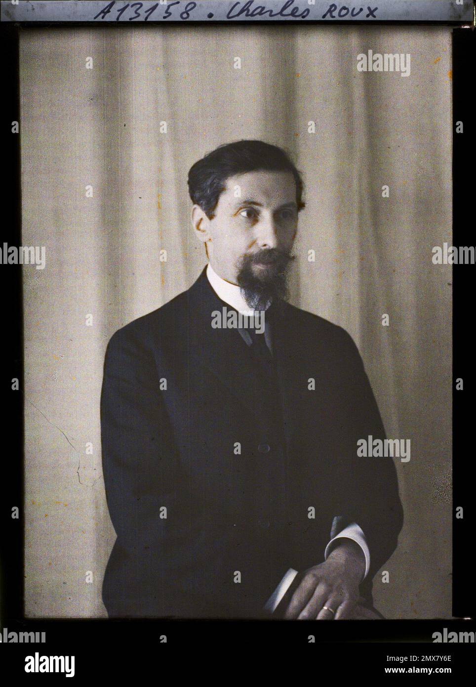 10 2 1918 france boulogne portraits mr charles roux hi-res stock ...