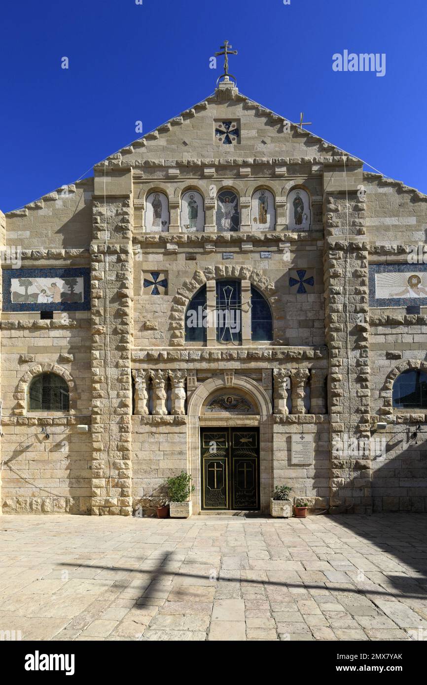 Frontage of the Catholic Church and Shrine of St John the Baptist ...