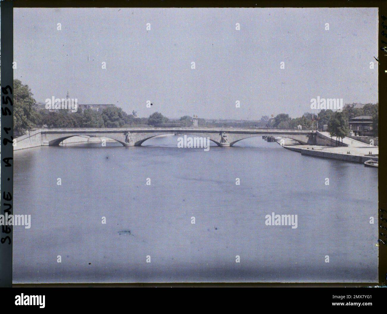 Paris (VIIE-VIIIE-Xvie arr.), France Le Pont des Invalides or the Alma ...