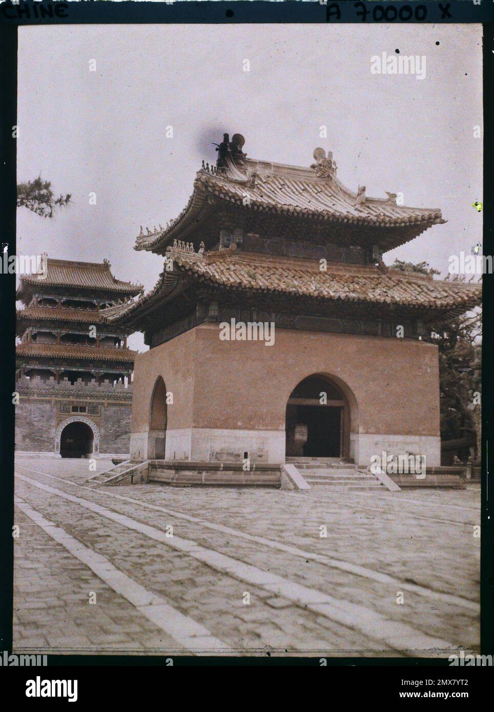 Surroundings of Moukden, China Zhaoling ("luminous tomb"), also called ...