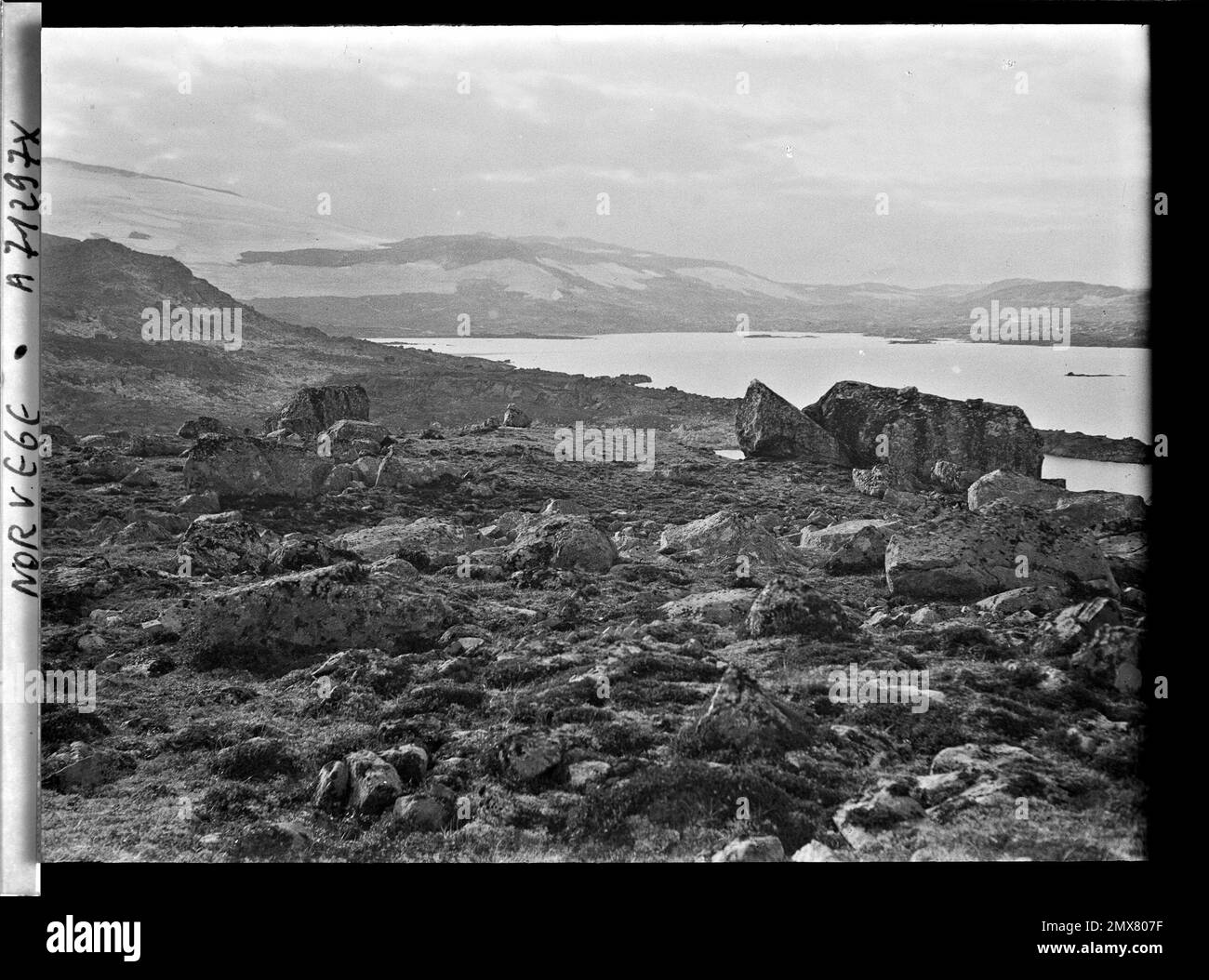 FINSE, Norway the surroundings of Lake Finsevatnet and the ...