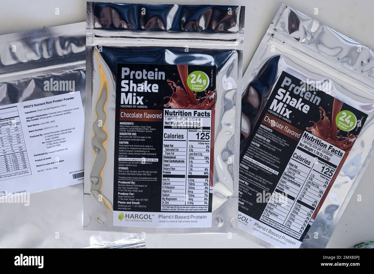 ISRAEL, Hargol FoodTech is the world's first commercial grasshopper ...