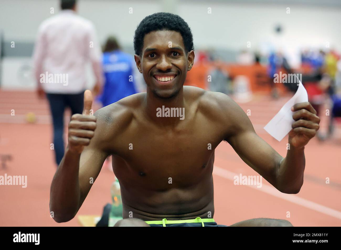 Ostrava, Czech Republic. 02nd Feb, 2023. Lester Lescay from Cuba won ...