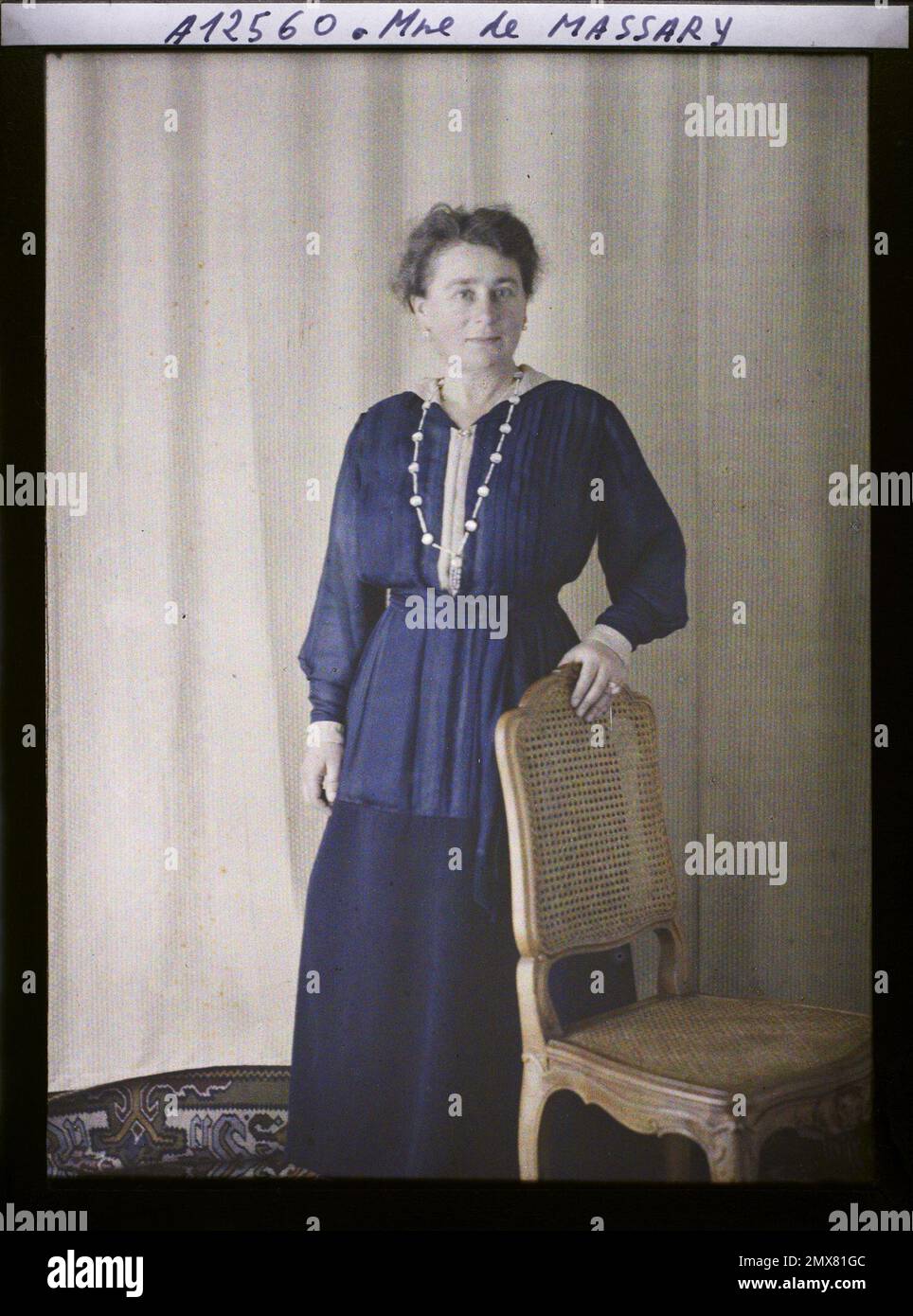 Property of Albert Kahn, Boulogne, France Madame de Massary Stock Photo ...
