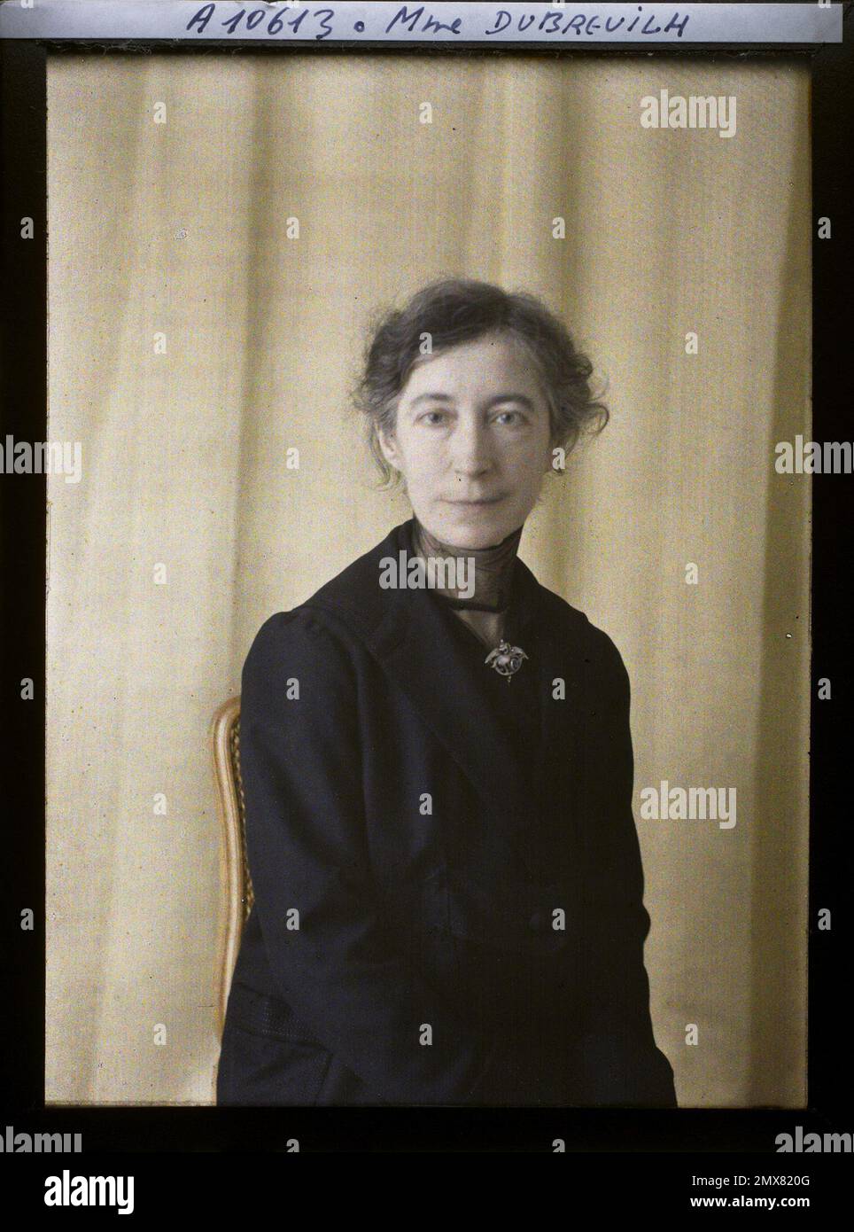 Property of Albert Kahn, Boulogne, France Madame Louis Dubreuilh Stock Photo - Alamy