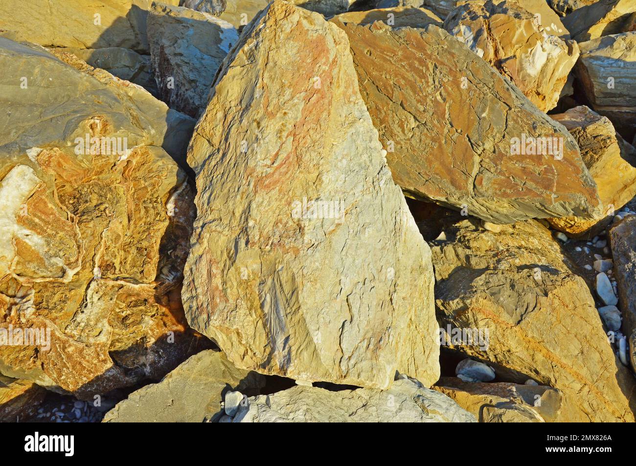 Large stone blocks of various sizes and shapes Stock Photo - Alamy