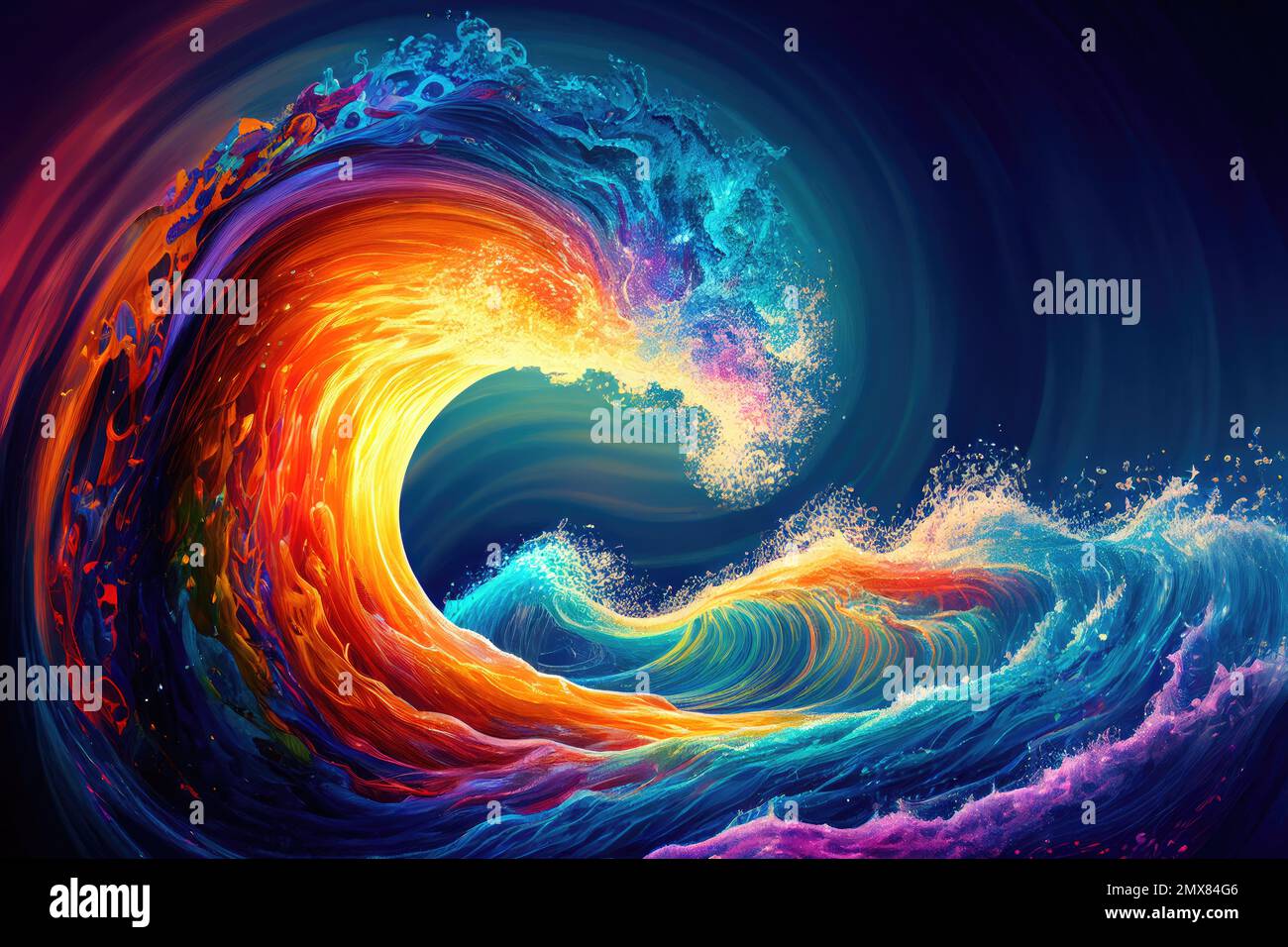 Psychic waves hi-res stock photography and images - Alamy