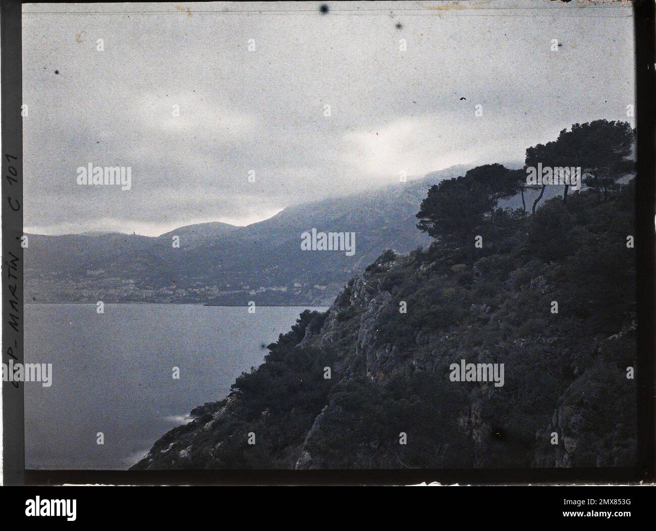 Cap Martin, Alpes-Maritimes, France seen on Monte Carlo from Cap Martin ...