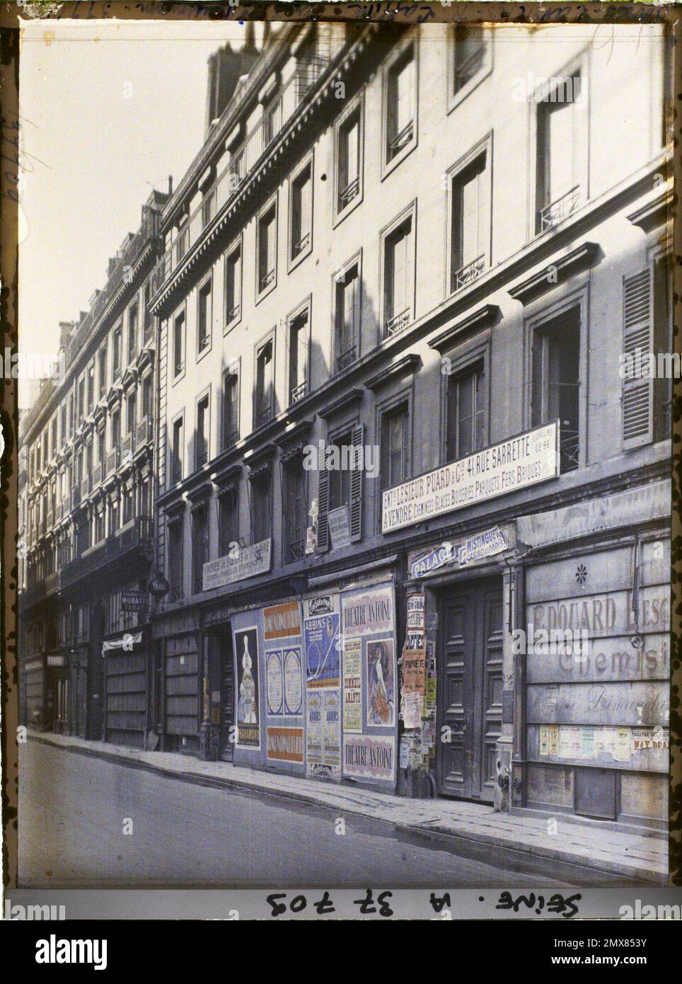 Paris (9th arr.), France Maisons expropriated on rue Laffitte, for the ...