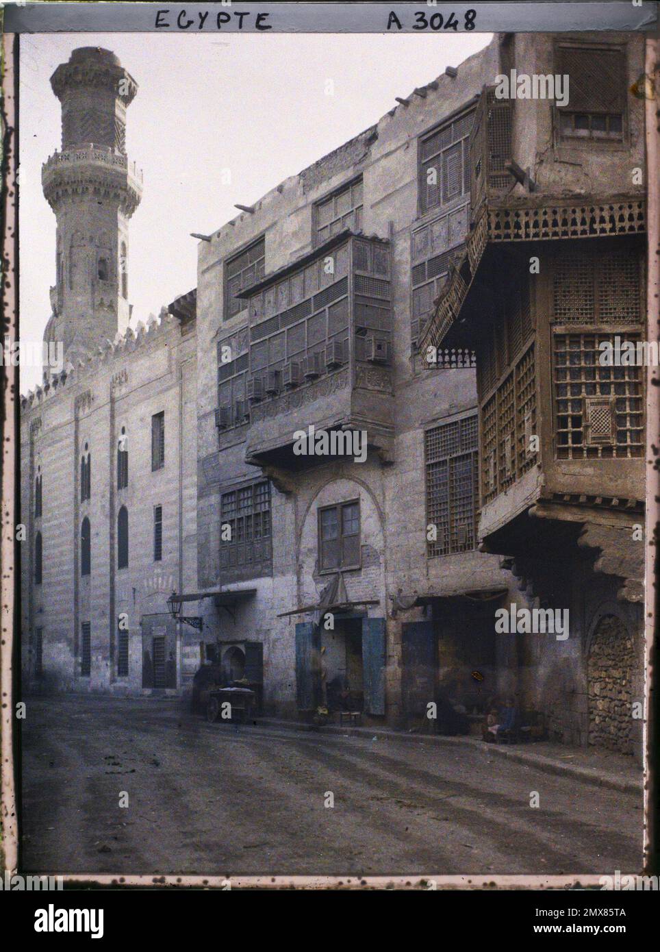 Cairo, Egypt, Africa rue Bab el-Wazir , 1914 - Egypt - Auguste Léon ...