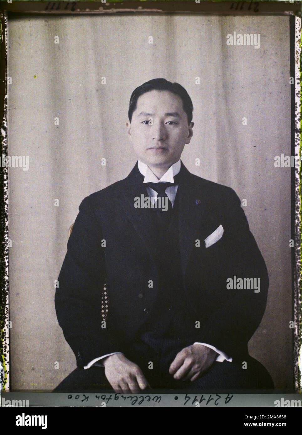 Property of Albert Kahn, Boulogne, France Doctor Wellington Koo Stock ...