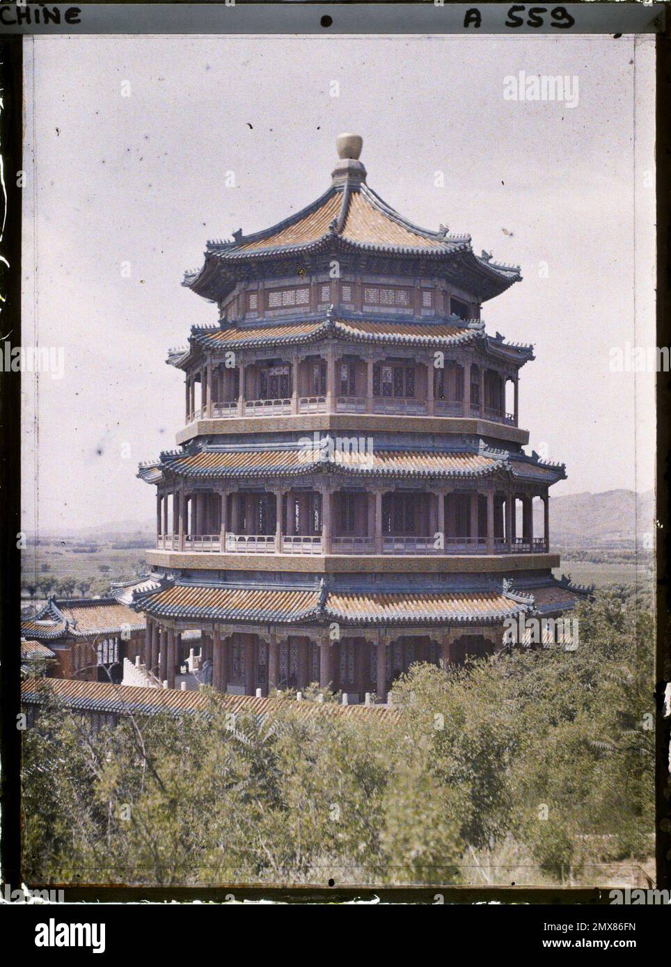 Beijing, China Foxiangge ("floor pavilion of the perfume of the Buddha ...