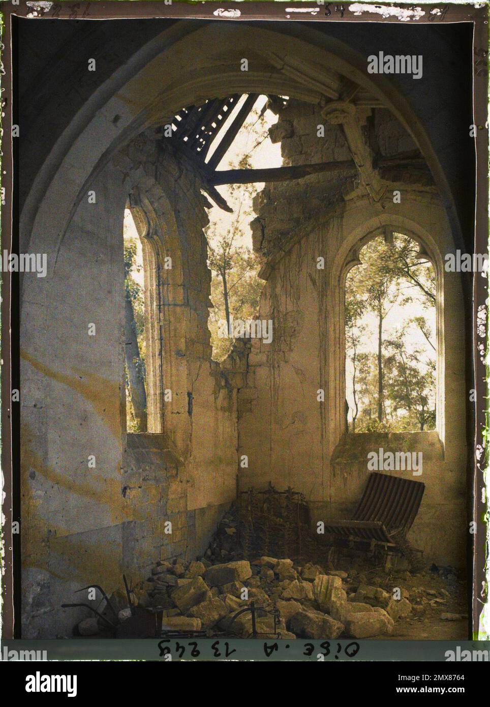 Dives , France , 1917 - Devastated regions, Somme, Oise, Aisne ...