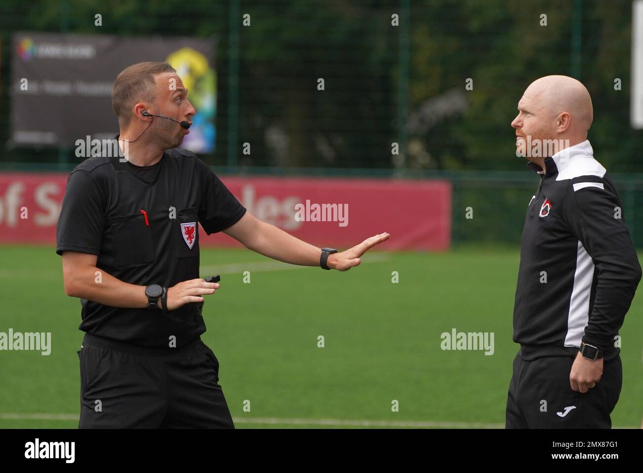 Football offcial hi-res stock photography and images - Alamy