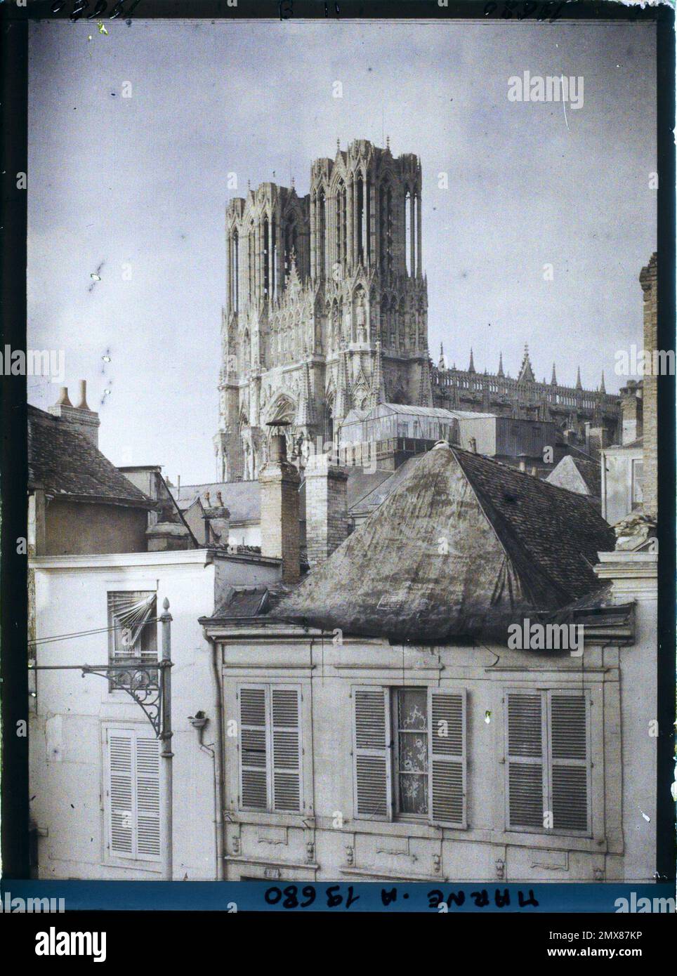 Reims , Marne , Champagne , France , 1917 - Marne - Fernand Cuville ...