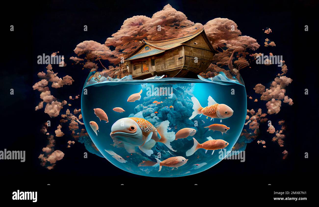 Generative ai illustration hi-res stock photography and images - Alamy