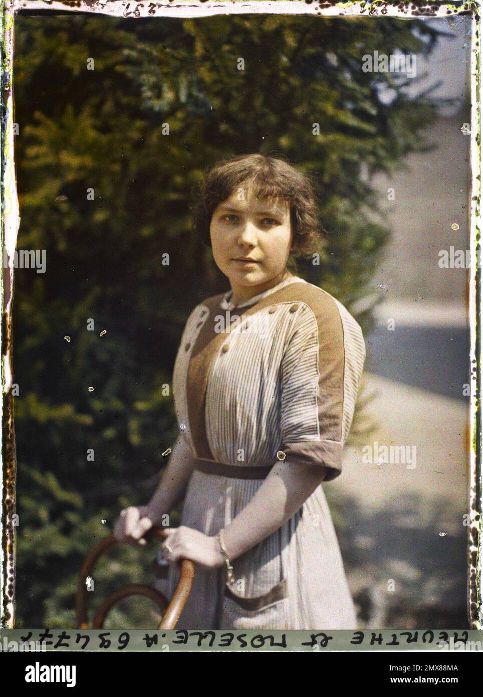 Nancy, France Housewife School, Mademoiselle Paquin, pupil , 1914-1915 ...