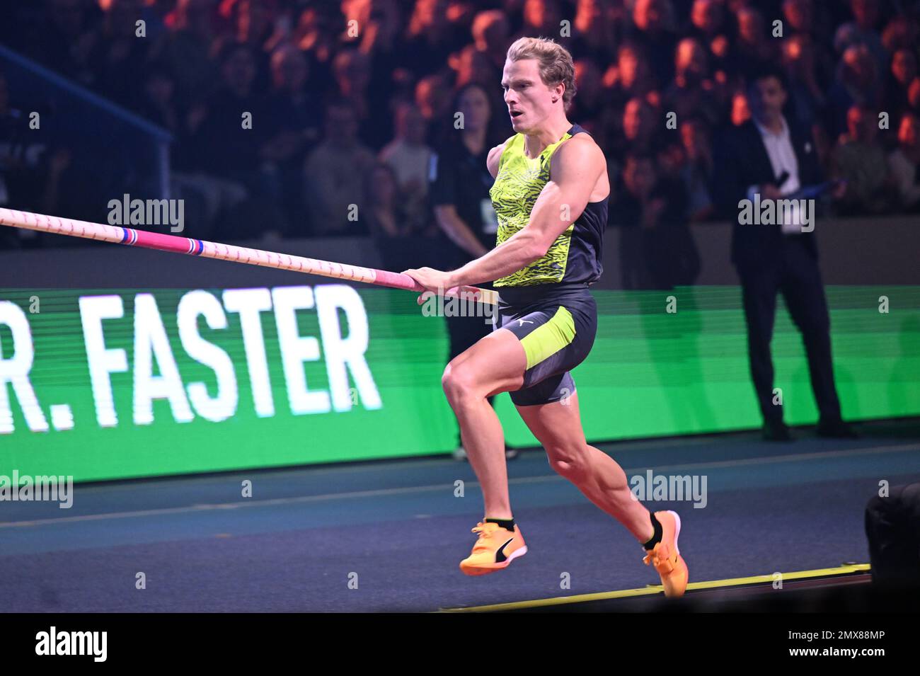Ben Broeders of Belgium in action during the Mondo Classic 2023 pole ...