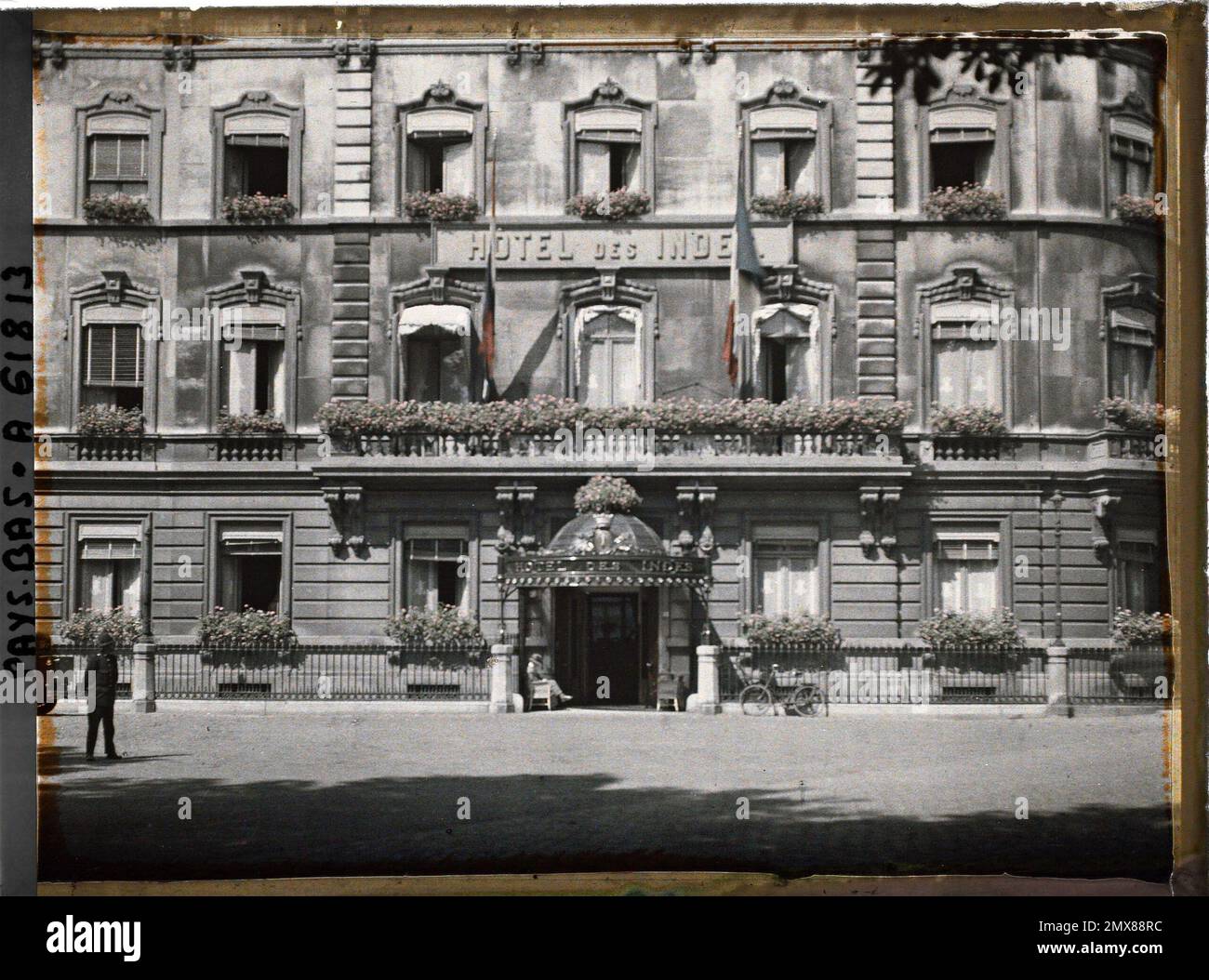 The Hague, the Netherlands the Hôtel des Indes, headquarters of the ...