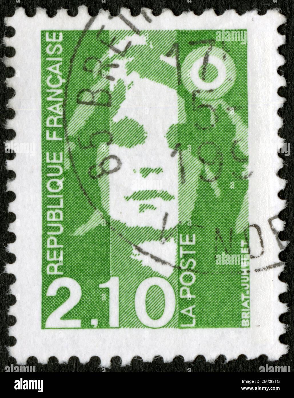 Timbre oblitere hi-res stock photography and images - Alamy