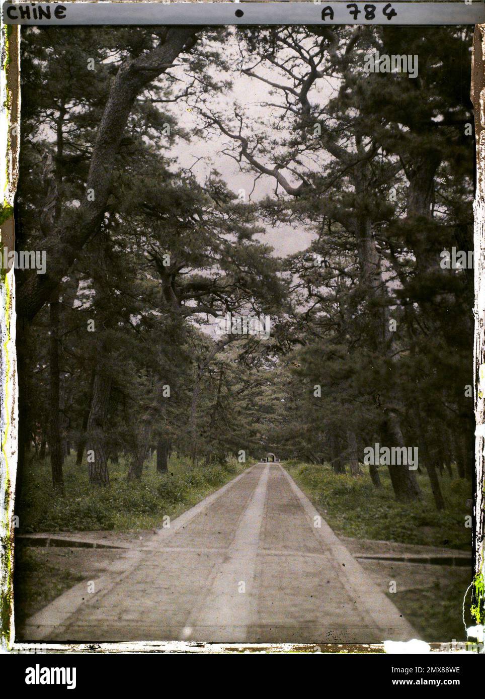 Surroundings of Moukden, China Zhaoling ("luminous tomb"), also called ...