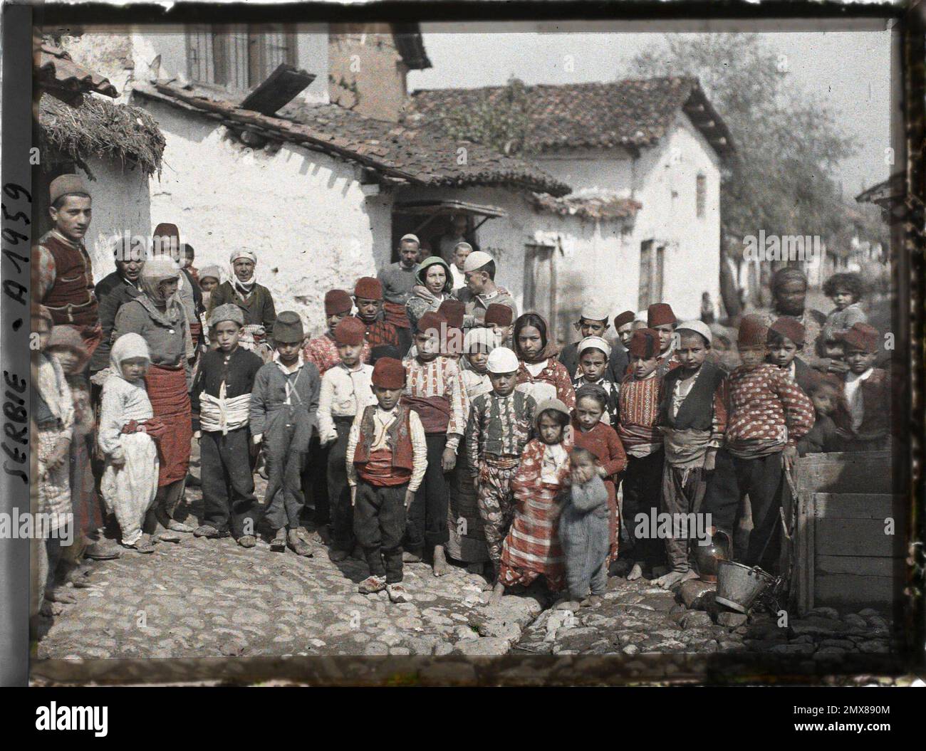 Prizren, Kosovo, Serbia Members of the Gypsy Community , 1913 - Balkans ...