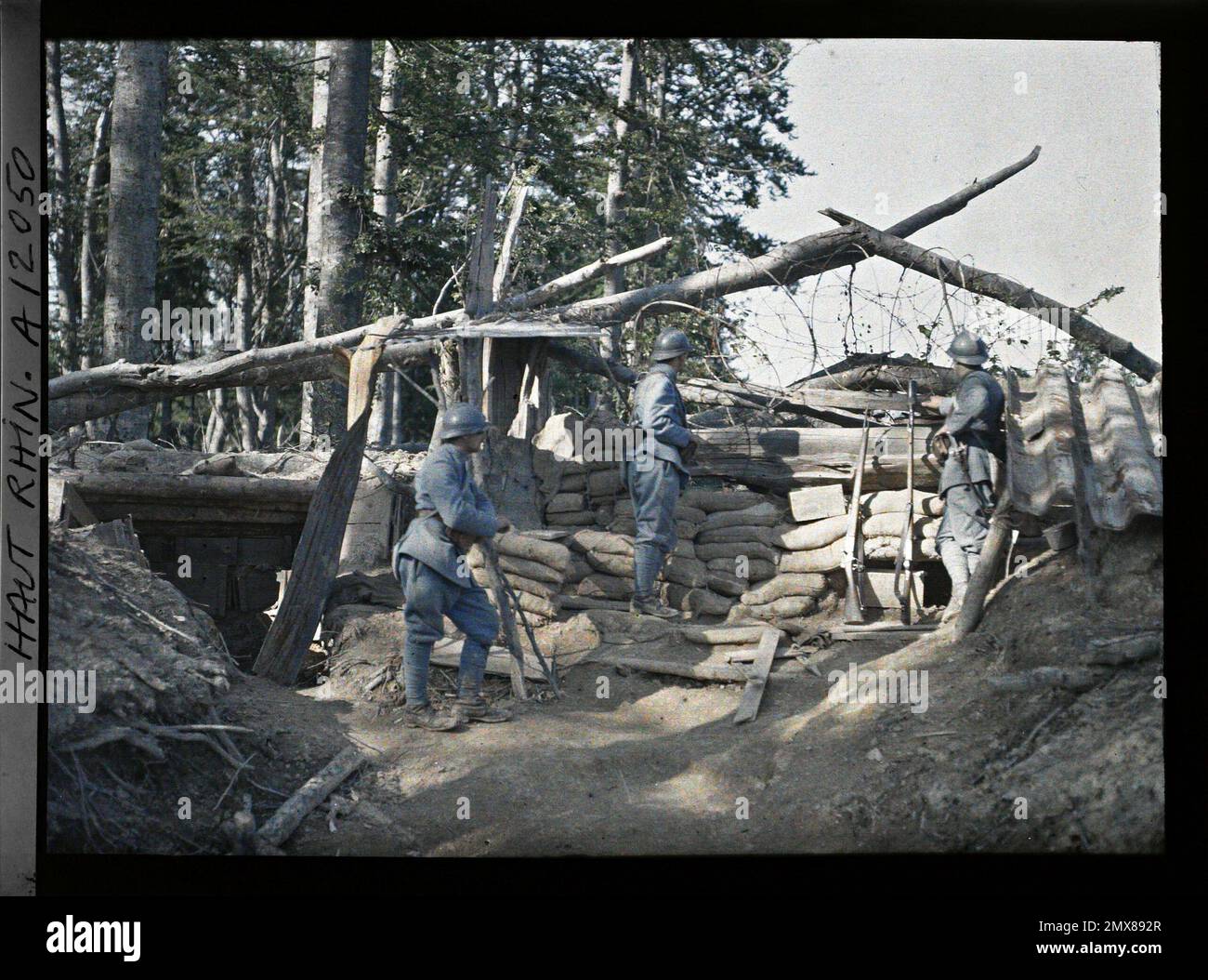 1st line trench hi-res stock photography and images - Alamy