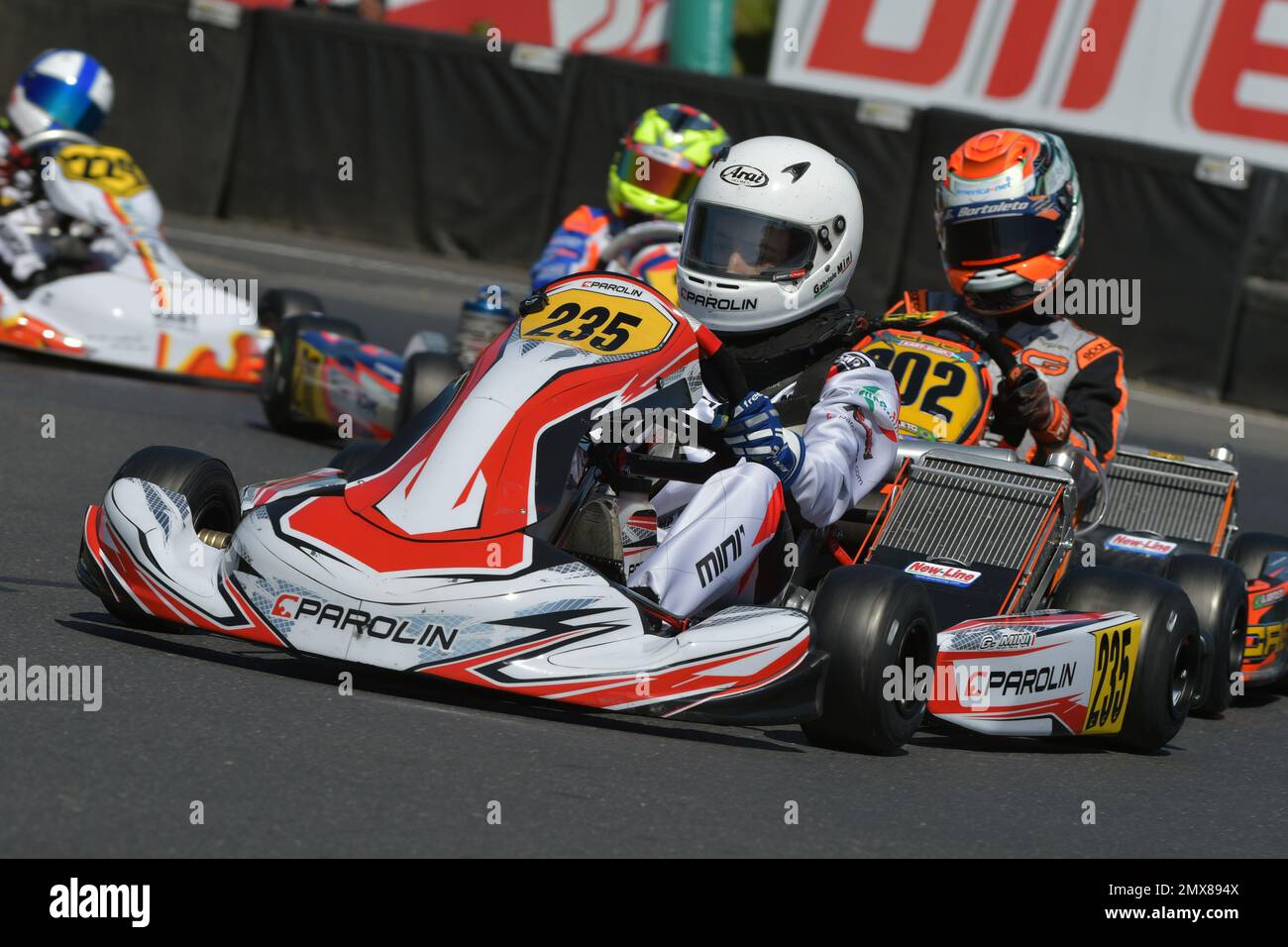 Italian racing driver Gabriele Mini Stock Photo - Alamy