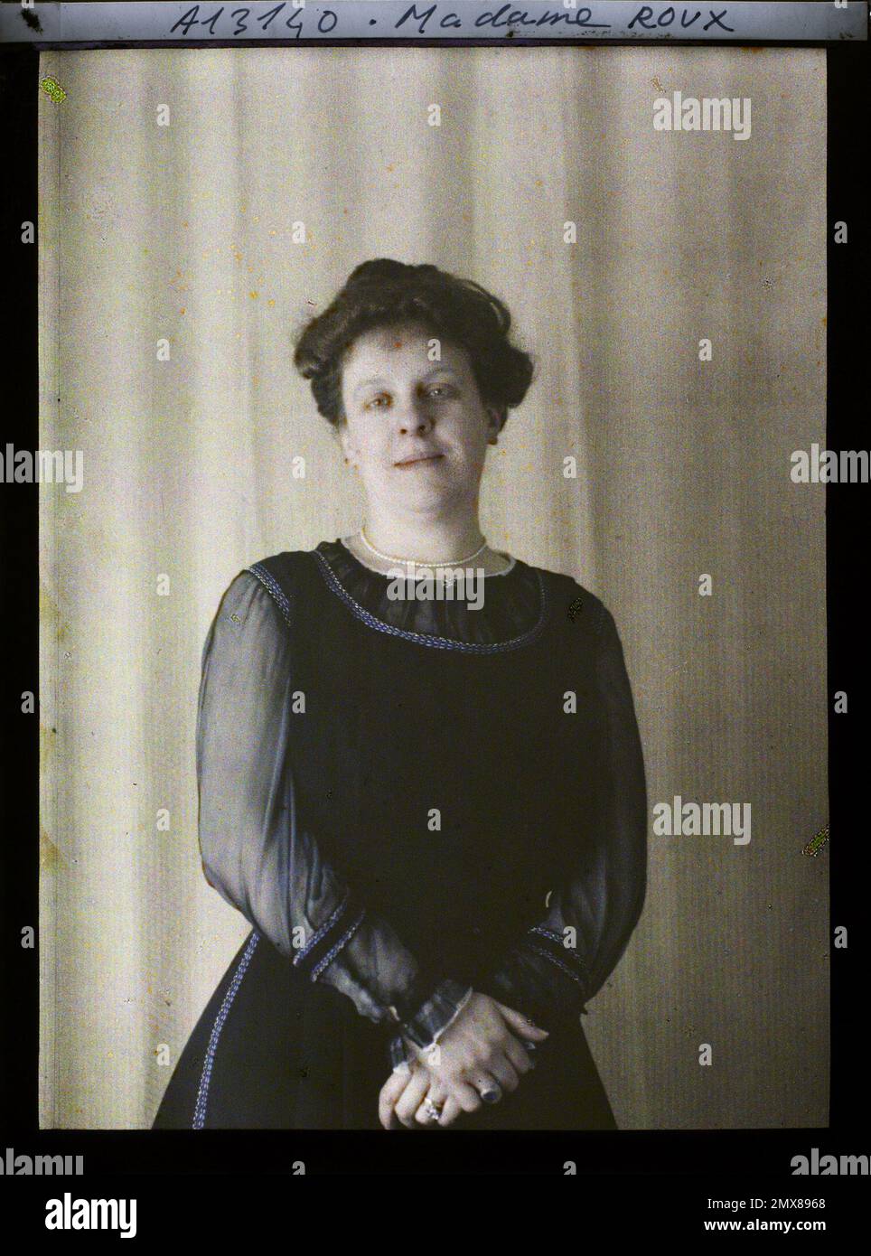 10 2 1918 france boulogne portraits mme roux hi-res stock photography ...