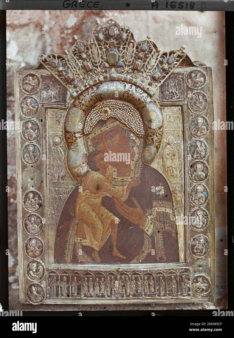 The Hilandar monastery, Greece , 1918 - Greece - Fernand Cuville ...
