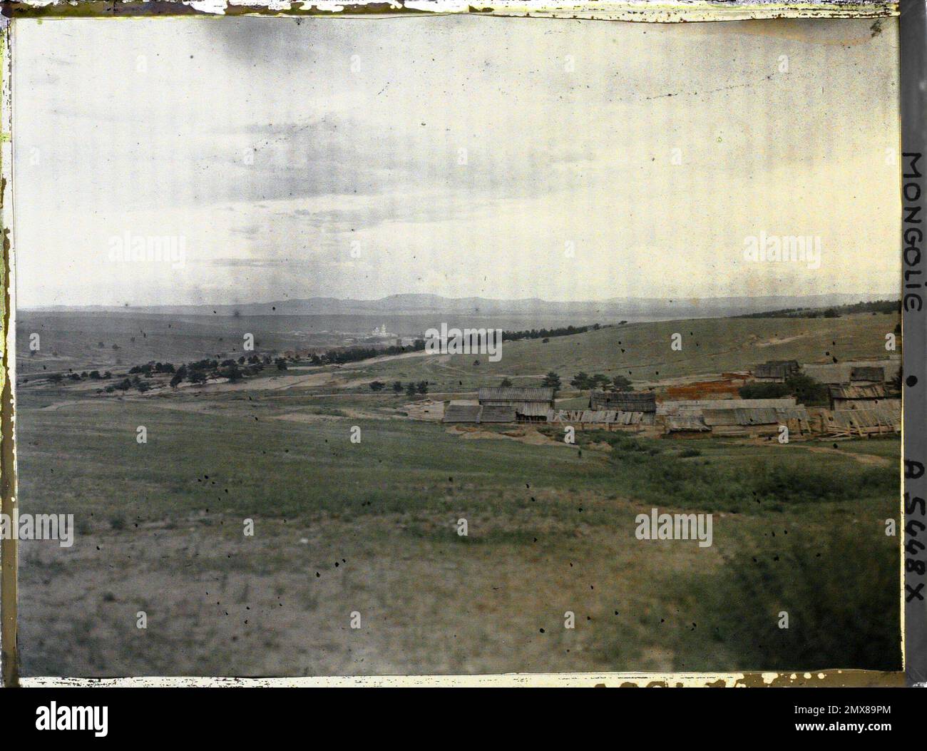 Troïtkosavsk, transbaïkalie panoramic view of Troïtkosavsk, with ...