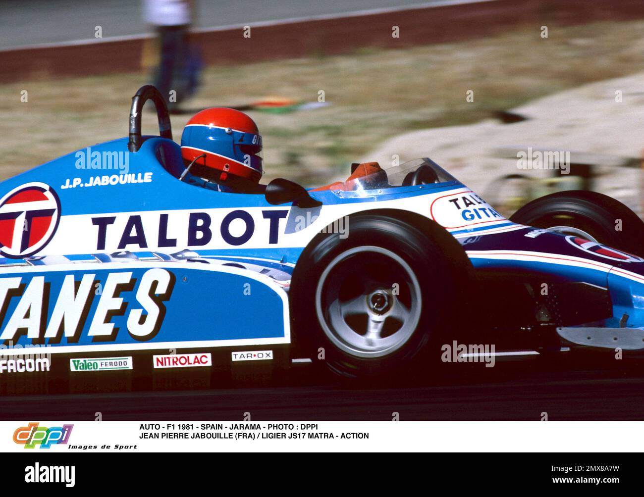 AUTO - F1 1981 - SPAIN - JARAMA - PHOTO : DPPI JEAN PIERRE JABOUILLE ...