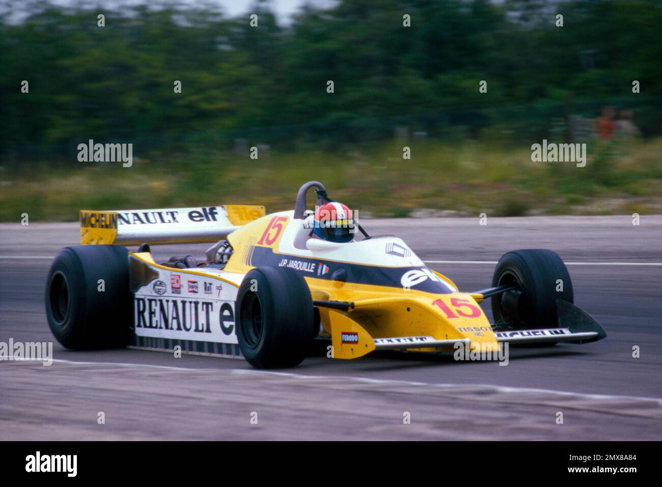 15 Jabouille Jean-Pierre (fra), Ranault F1 Team, Renault RS10, action ...