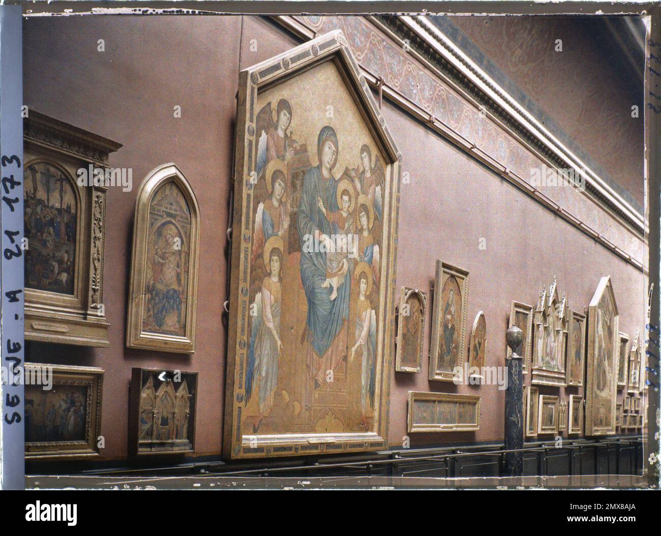 Paris (1st arr.), France La Maesta de Cimabue, Salle des Sept-Matters ...