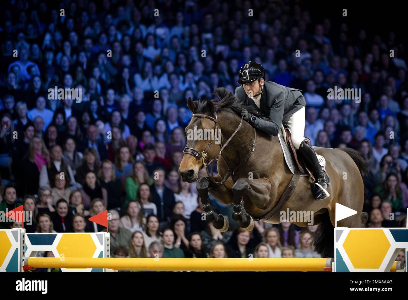 AMSTERDAM - Rider Julien Epaillard (FRA) on Donatello dAuge during the ...
