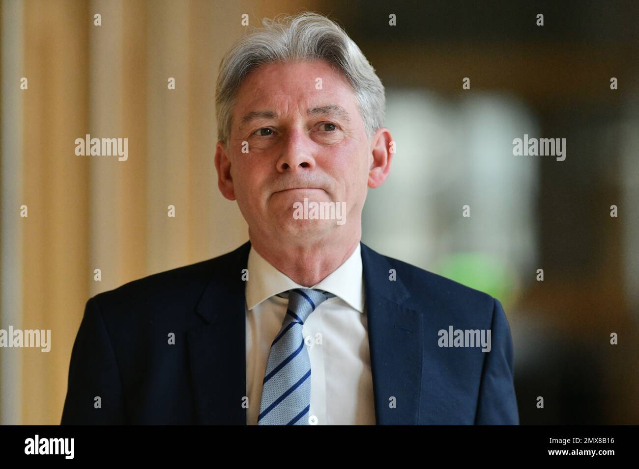 Edinburgh Scotland, UK 02 February 2023. Richard Leonard at the ...