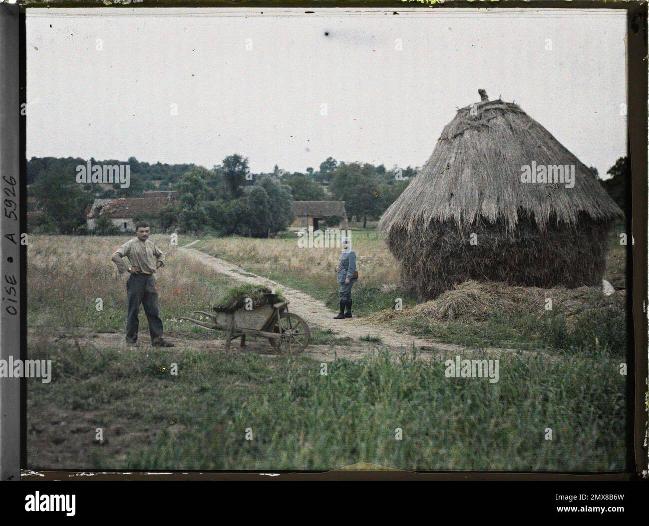 Gury, Oise, Picardy, France village of Gury , 1915 - Picardie ...