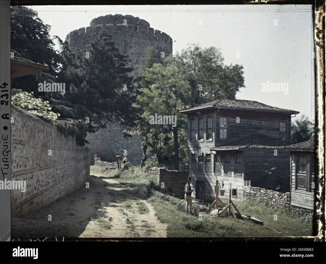 Rumeli Hisar, Turkey the castle , 1913 - Balkans - Jean Brunhes and ...