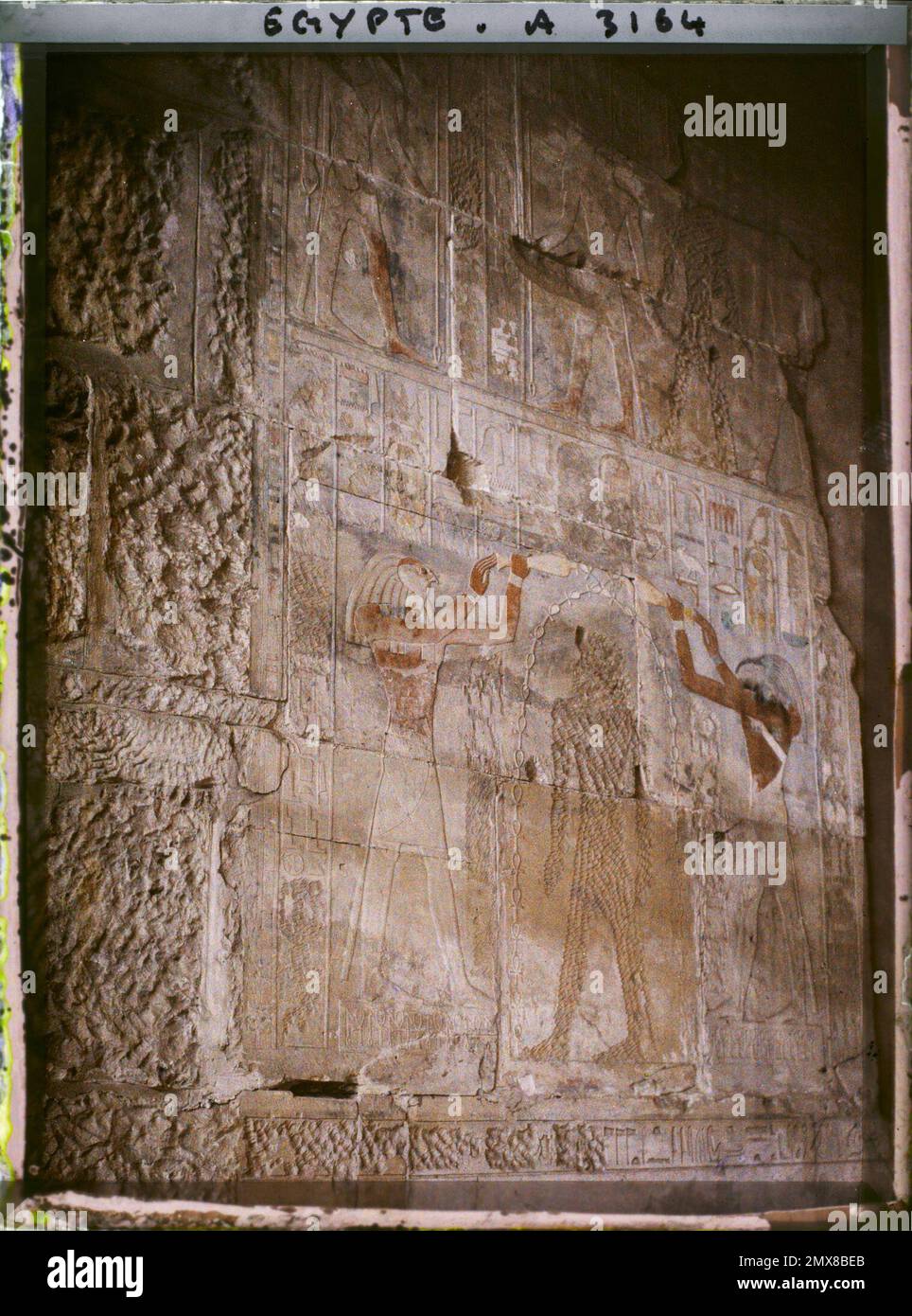 Hieroglyphs queen hatshepsuts temple hi-res stock photography and ...