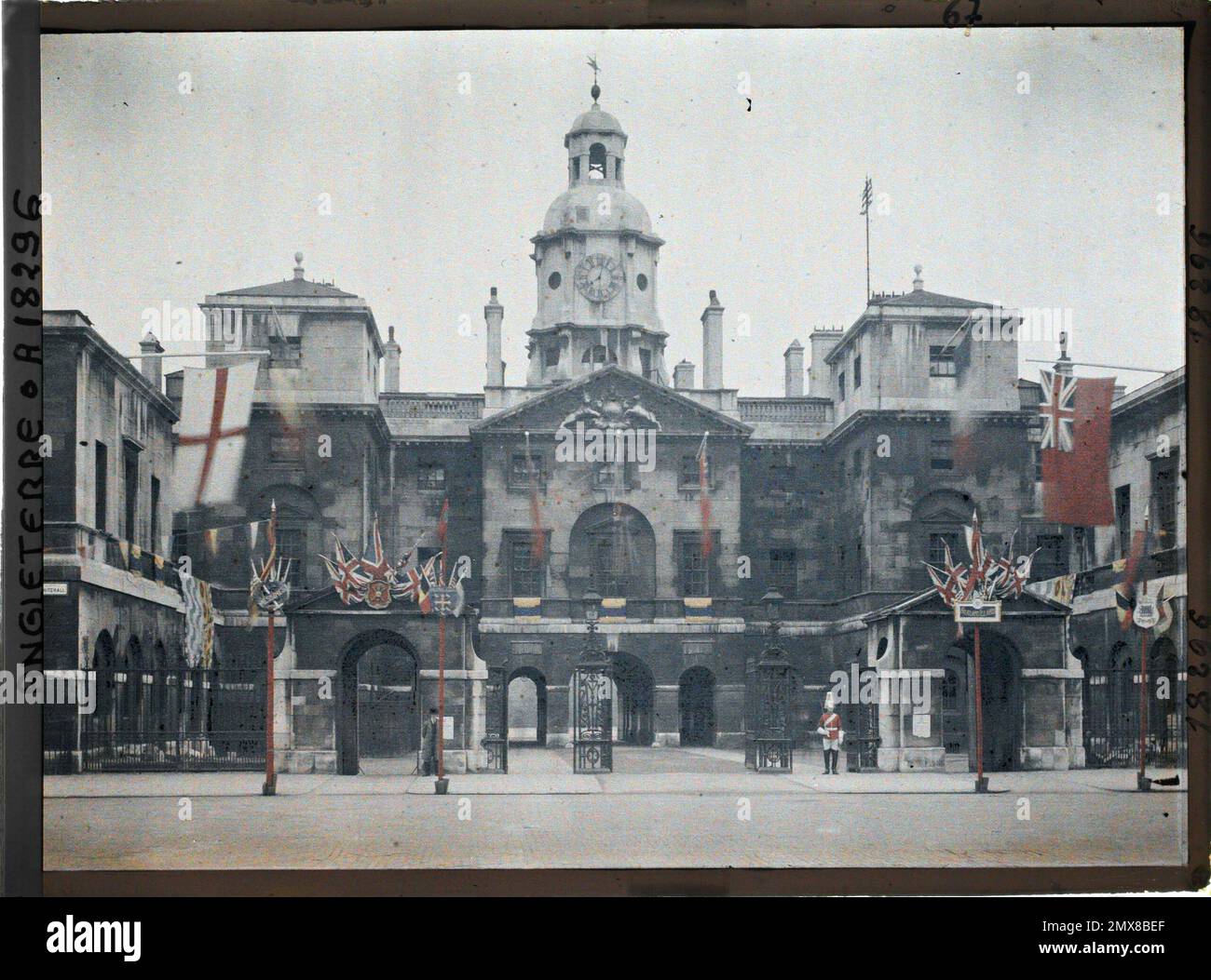 London, England The Horse Guards barracks on the Whitehall , 1919 ...